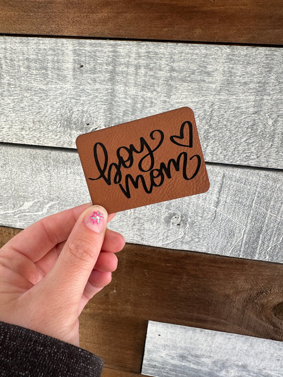 Boy Mom Patch – Shipping Dept
