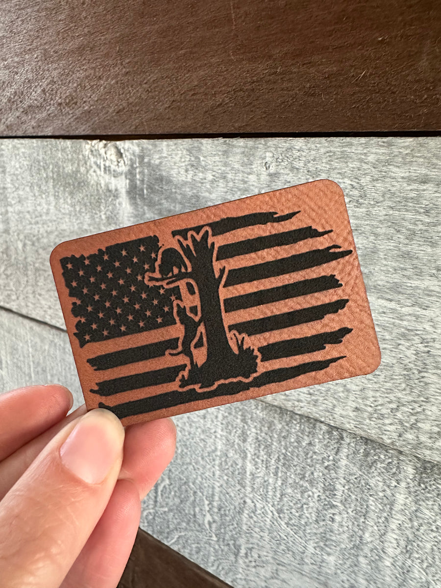 Treeing Coon Flag Patch – LVM Blanks